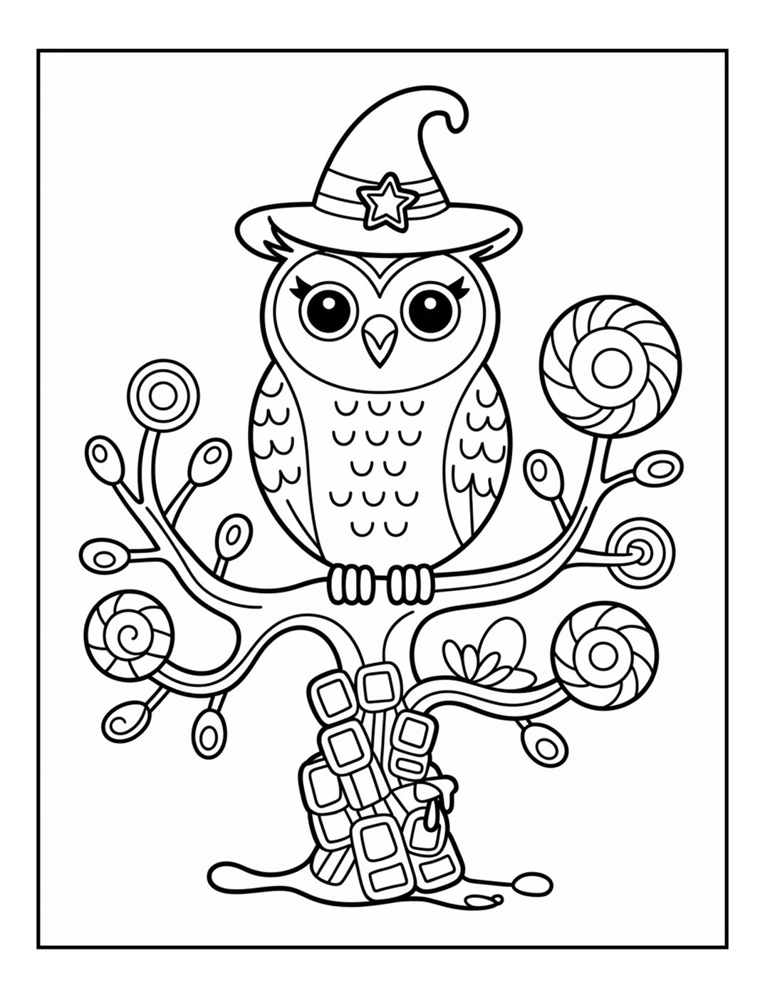 Adorable Creepy: A Halloween Bold & Easy Coloring Book – Instant Downl ...